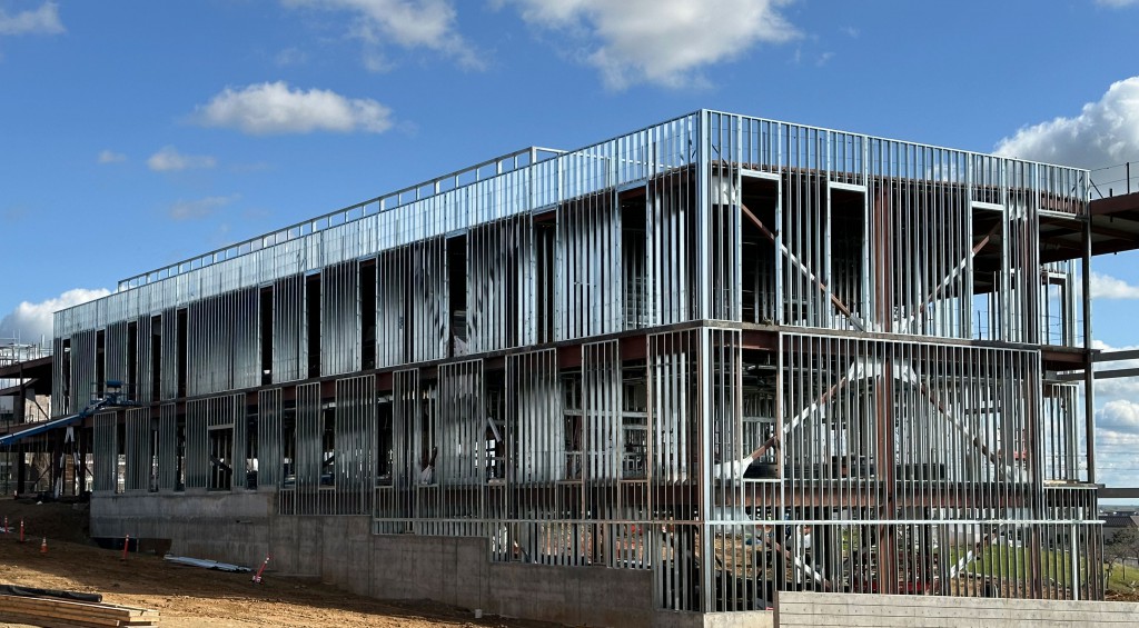 Folsom Lake College's New Science Building Progresses with SCAFCO Steel ...