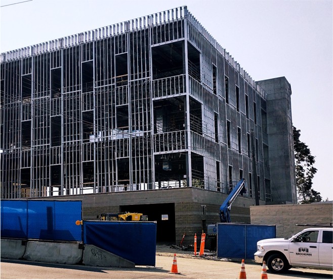 Modern Drywall Frames Kootenai County Justice 10 Building Expansion ...