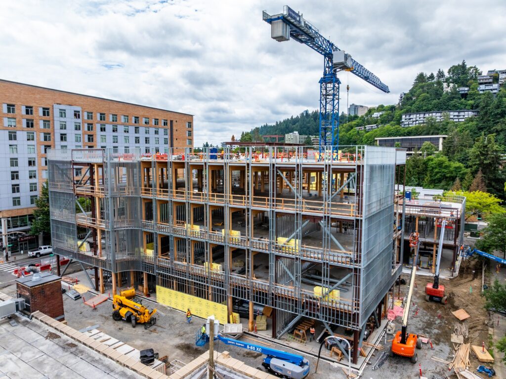 FRAMING BEGINS AT PSU SCHOOL OF ART + DESIGN | CWallA