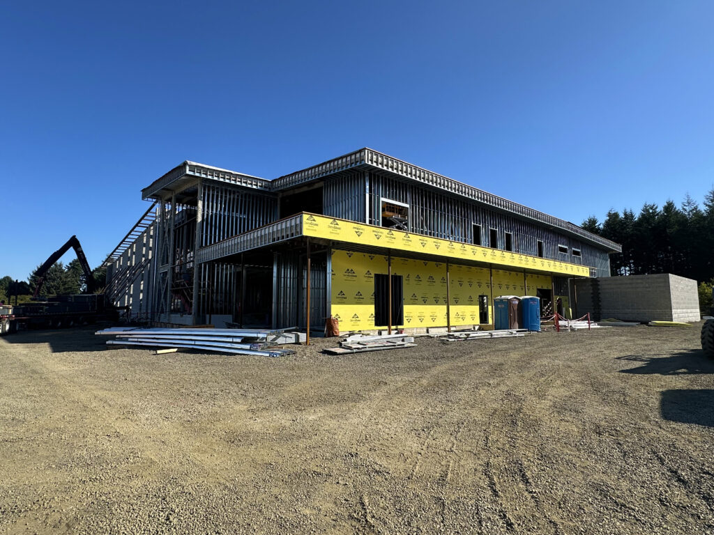 SILETZ WELLNESS & RECREATION CENTER UNDER CONSTRUCTION IN SILETZ, OR ...
